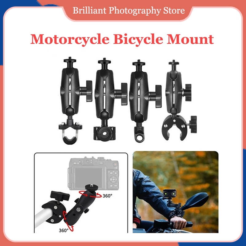 For insta360 X4 X3 X2 Motorcycle Bicycle Mount for Gopro 12 11 10 9 ...