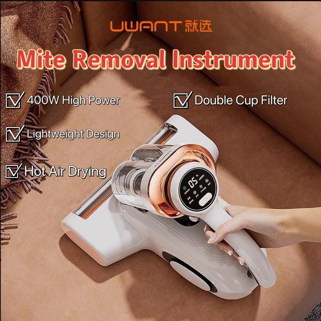 Uwant Intelligent Mite Removal Instrument Double Cup Dust Mite ...