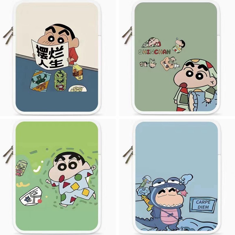 ⭐️ Crayon Shin-chan⭐️Cartoons Bag Laptop Sleeve 14 15.6inch Laptop ...