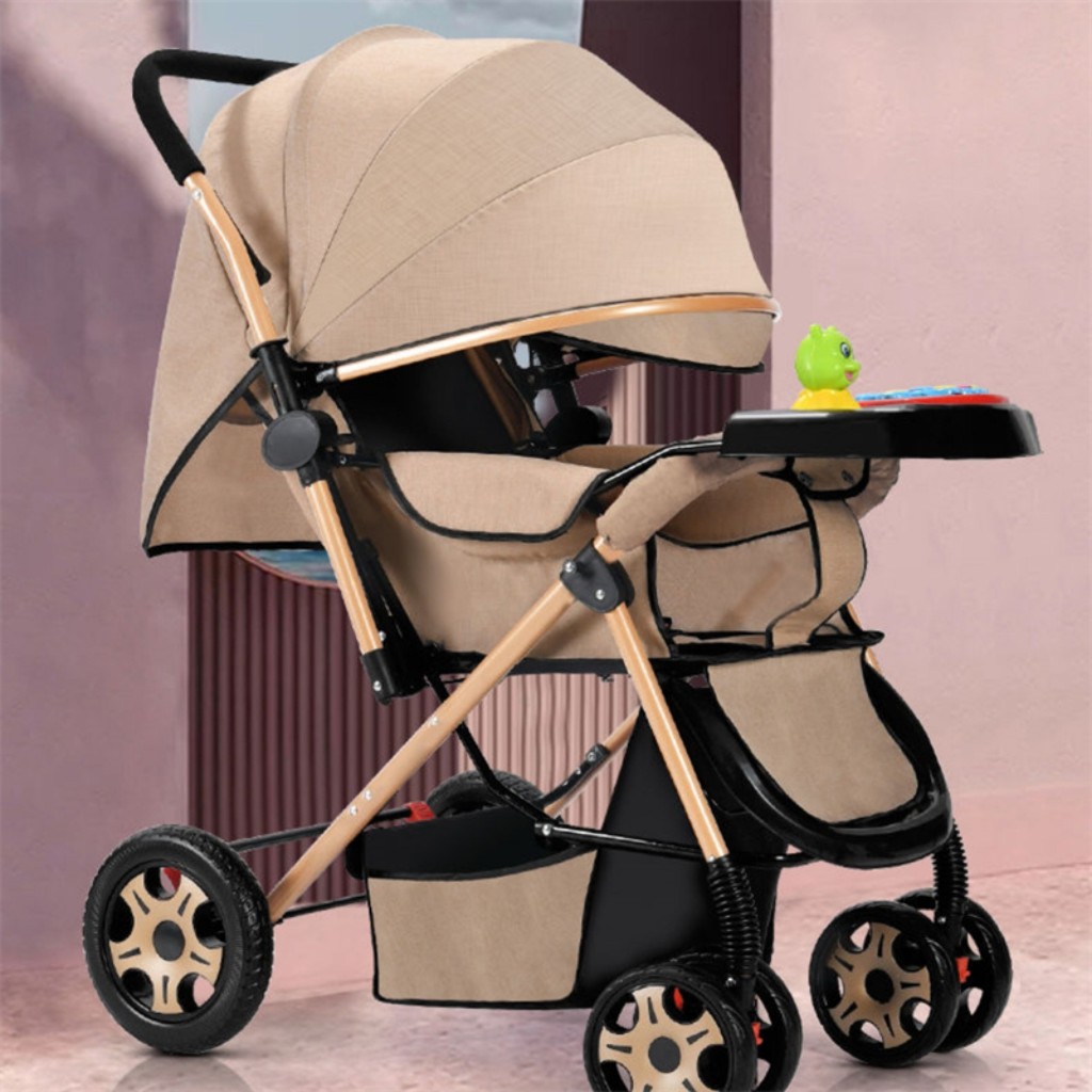 Baby Big Child Baby Stroller Stroller Outing Dining Plate Two-Way ...