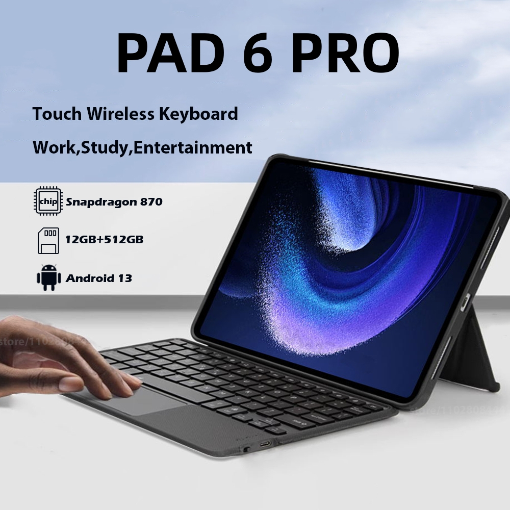 【3-Years warranty】 2025 Original Snapdragon 888 Pad 6 Pro Tablet ...