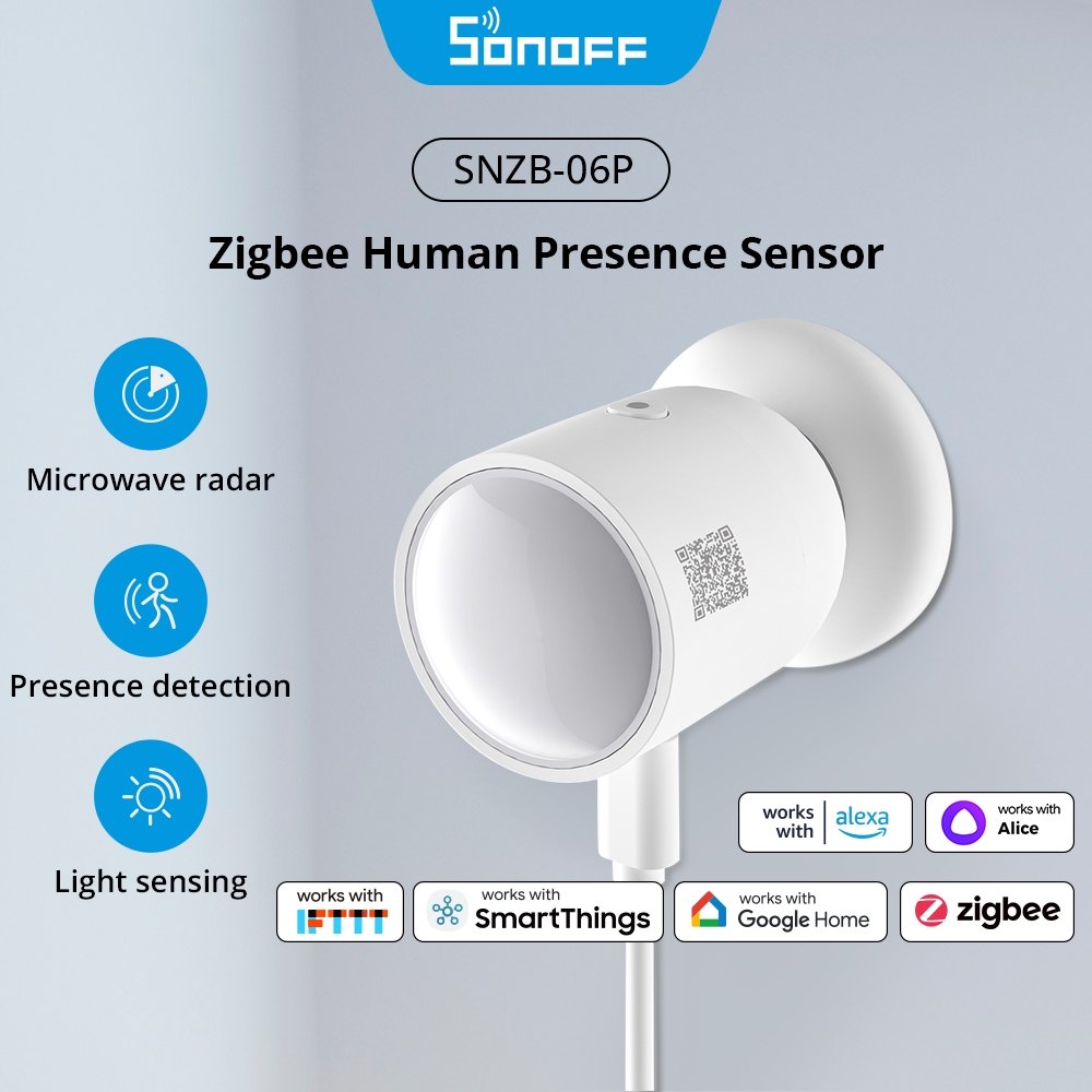 SONOFF SNZB-06P Zigbee Human Presence Sensor Rardar Detector Motion ...