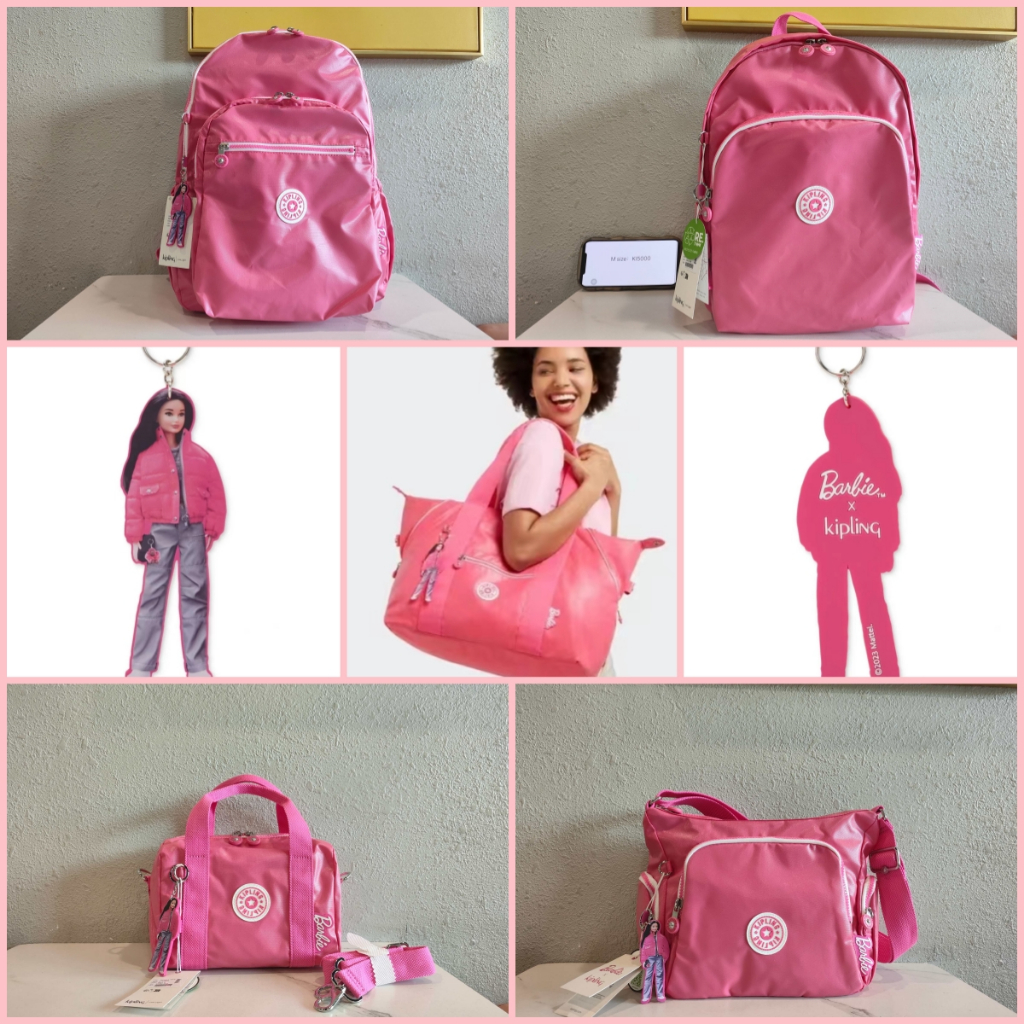 Kipling x Barbie Seoul Series Bag | Shopee Singapore