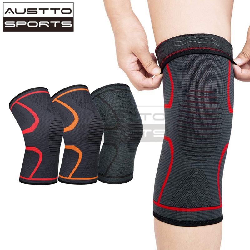 Austto 1PC Knee Guard Support Compression Protector Sleeves for Pain ...