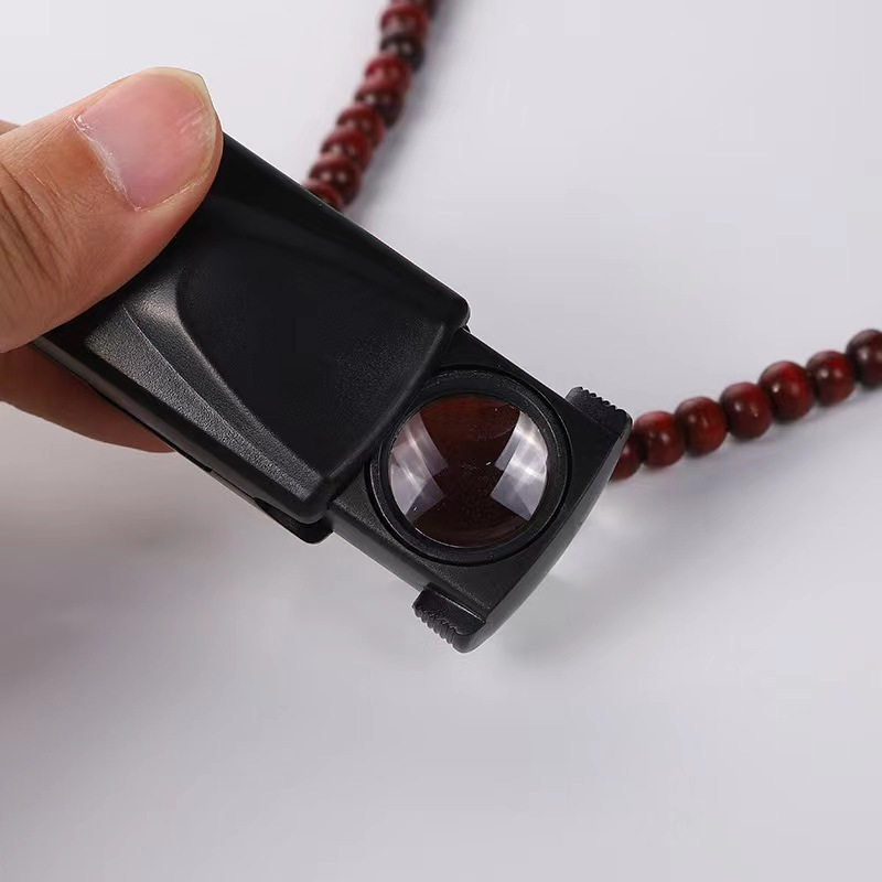 Carrying 30 times pull-out magnifying glass, high-power high-definition ...