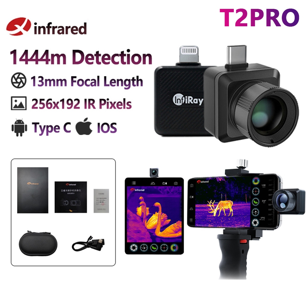 InfiRay Infrared Thermal Imaging Camera T2 PRO Outdoor Observation 25Hz ...