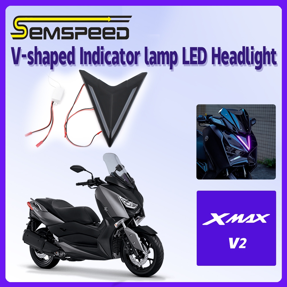【SEMSPEED】For Yamaha XMAX v2 XMAX250 XMAX300 2023-2024 Motorcycle V ...