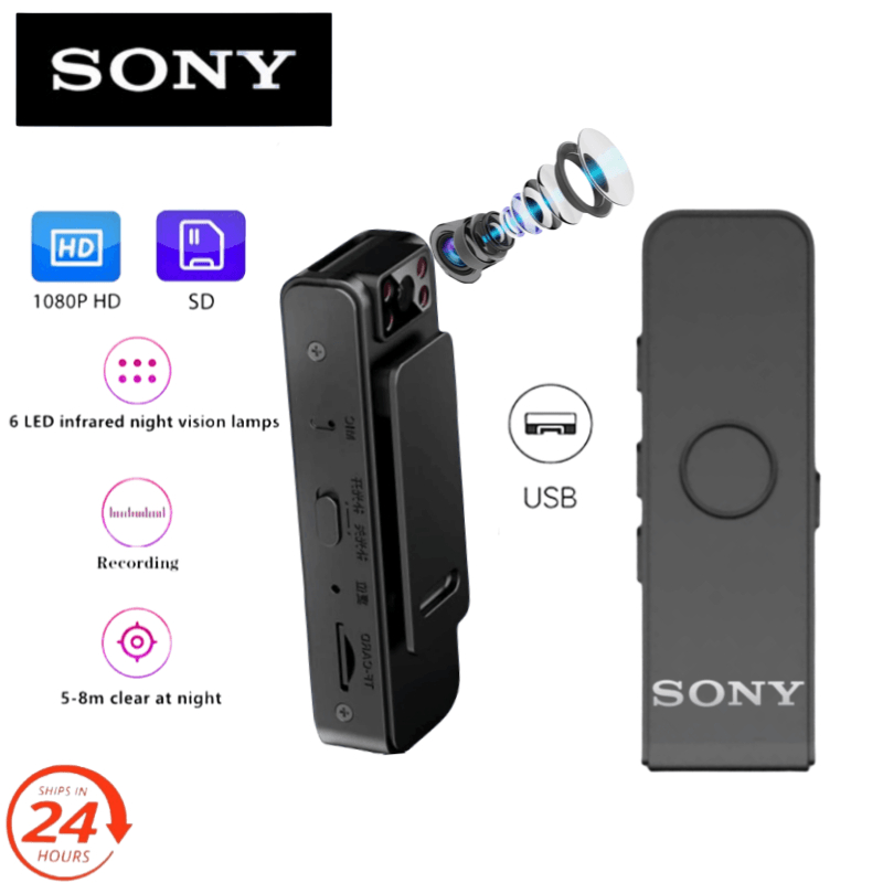 SONY Mini Camera Night Vision High-definition 1080P Ultra Wireless ...