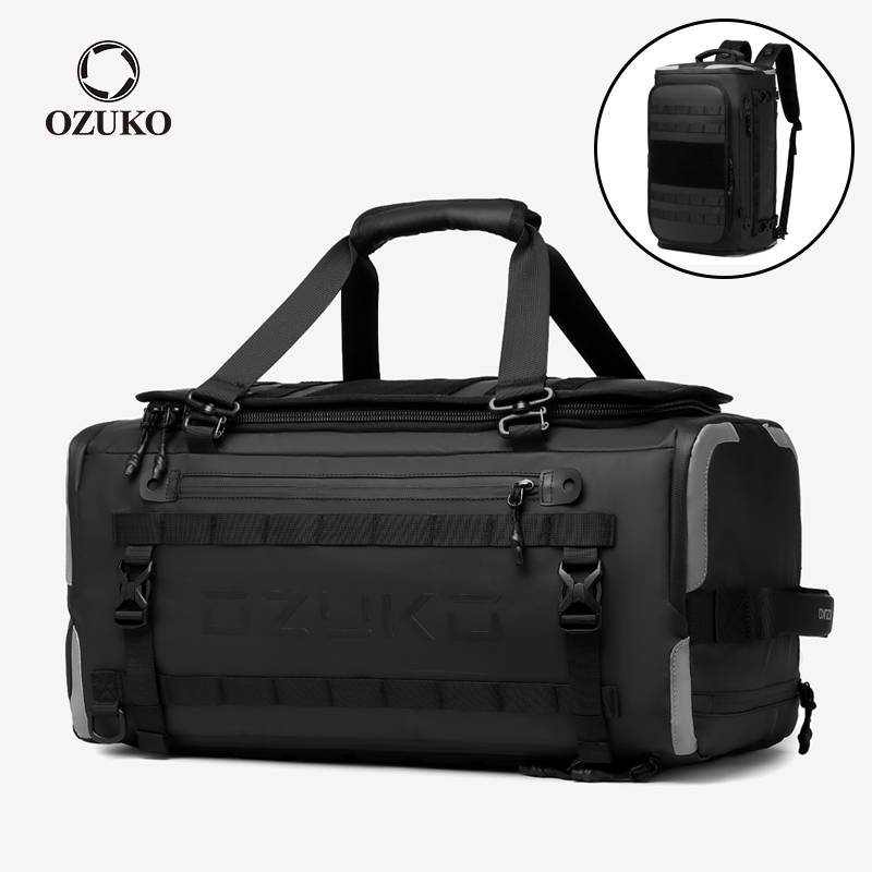 OZUKO Large Capacity Waterproof Travel Bag Multifunction Outdoor ...