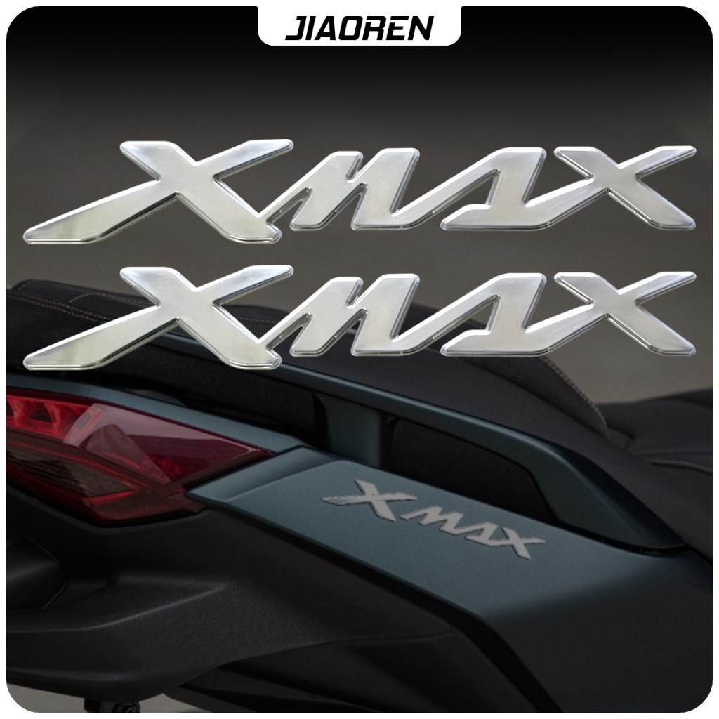 Motorcycle 3D Emblem Badge Decal Tank Wheel XMAX LOGO Sticker For ...