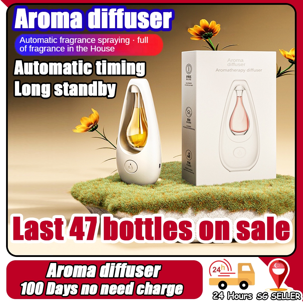 🇸🇬 ReadyStock - Room Air Freshener Spray Rechargeable Aroma Diffuser ...