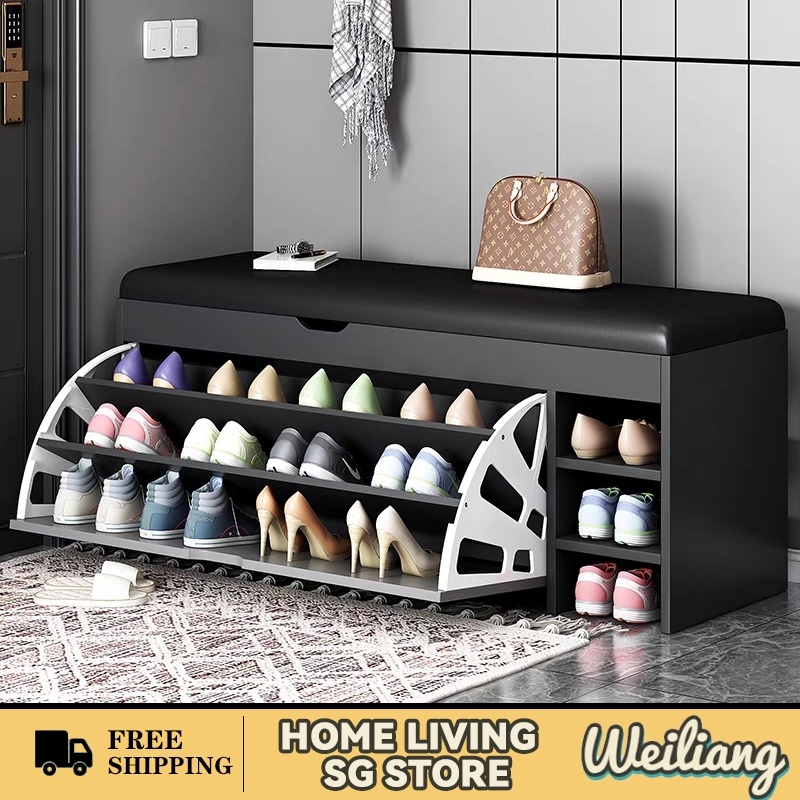 Shoe Changing Stool Household Doorstep Shoe Cabinet Integrated Ltalian ...
