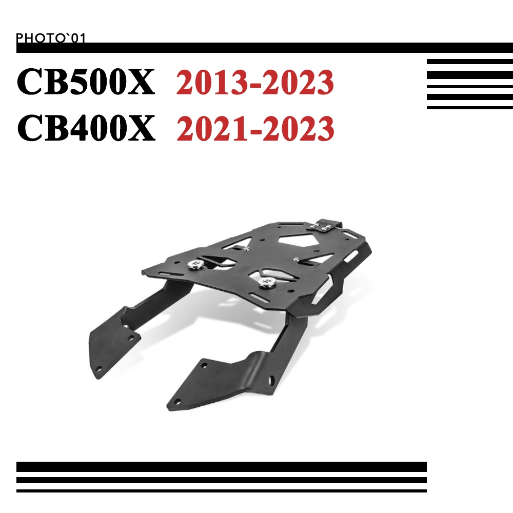 PSLER For Honda CB500X CB400X Rack Carrier Luggage Rear Rack Tail Top ...