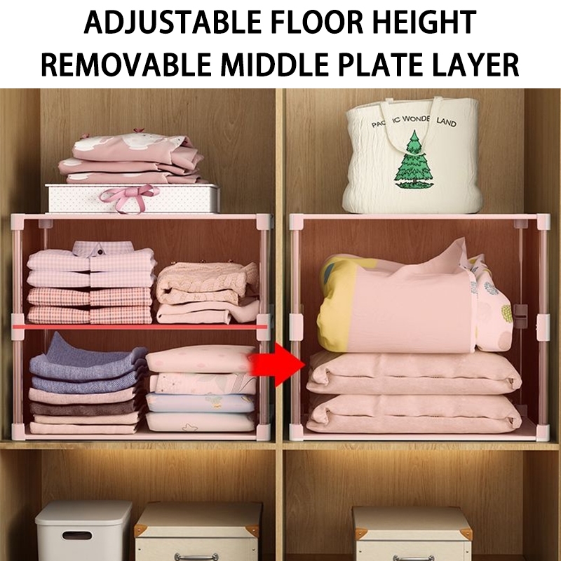 YOUNAL Wardrobe Layered Partition For Storing Artifacts. Dormitory ...