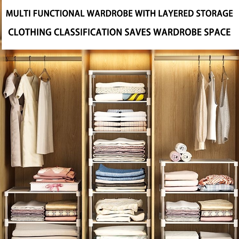 YOUNAL Wardrobe Layered Partition For Storing Artifacts. Dormitory ...