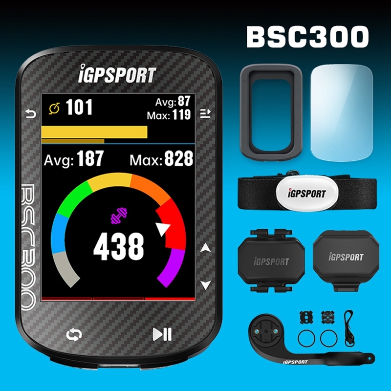 iGPSPORT BSC300 BSC 300 Bike GPS Computer Cycling Speedmeter Color ...