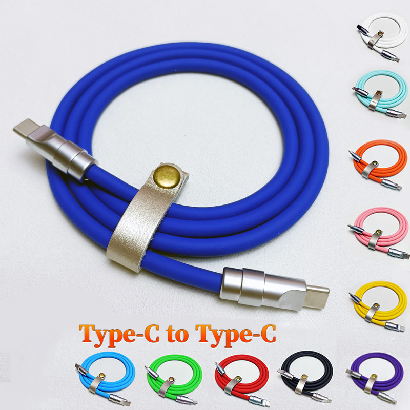 Upgraded Customised PD 100W 6A Type-C Super Fast Charging Cable ...