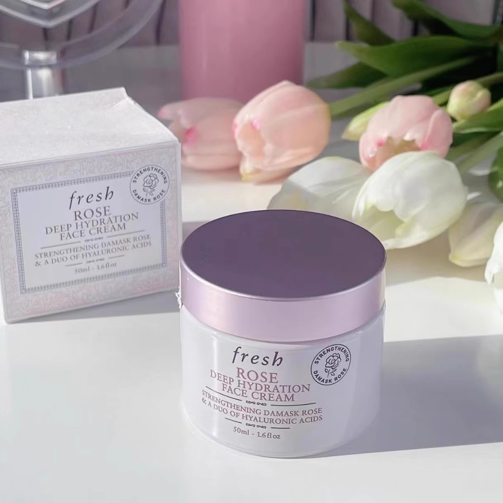 Fresh Rose Deep Hydration Face Cream 50ml Helps deliver continuous ...