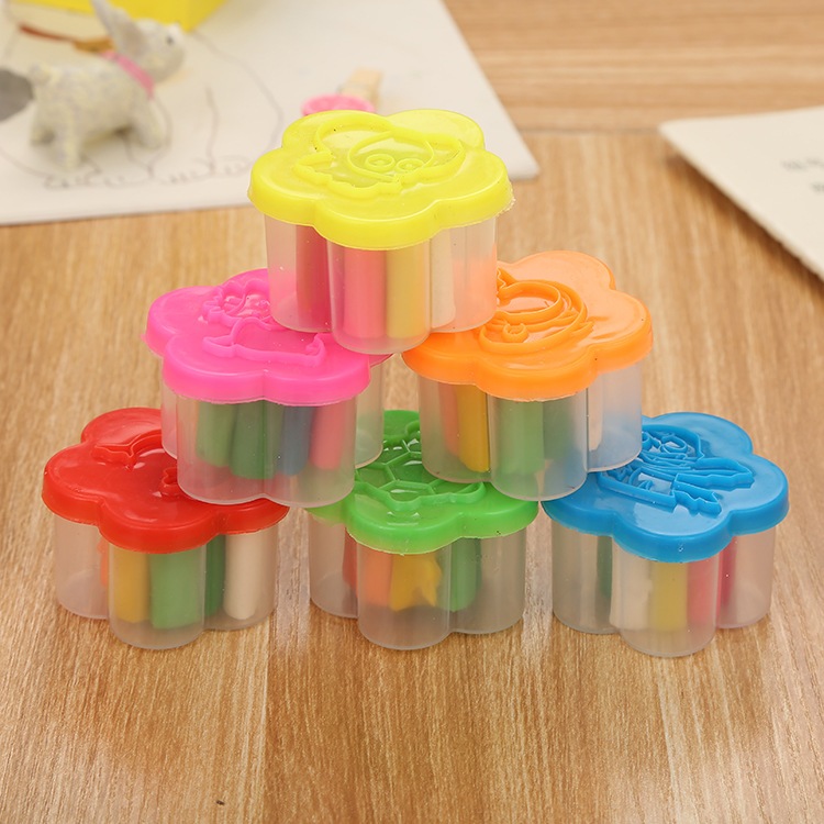 Non-toxic Natural Homemade Children DIY Playdough Art Toys Colorful ...
