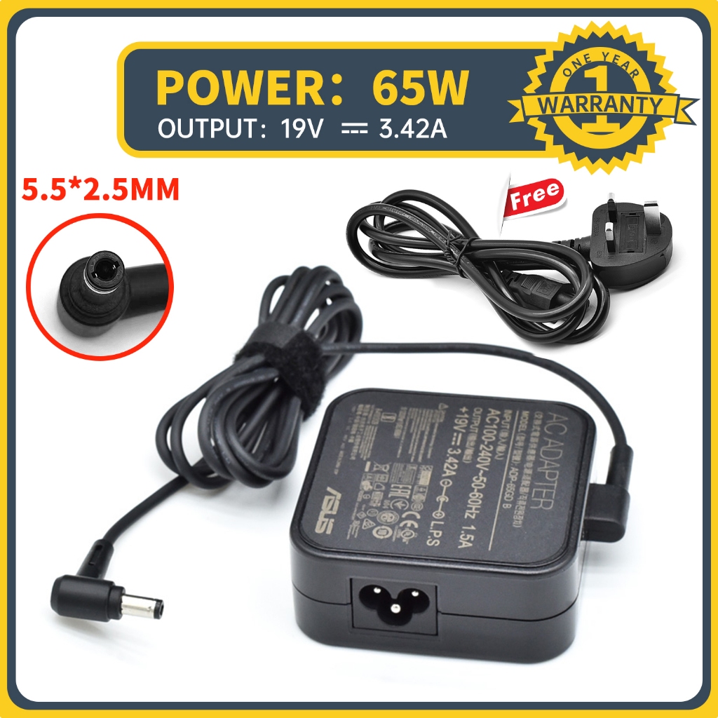 Original ASUS 65W Laptop Charger Q551L Charger U56E Charger X550C X551M ...