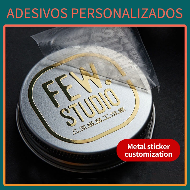 Waterproof Customized Uv Transfer Sticker Printed Metallic Luxury 3D ...