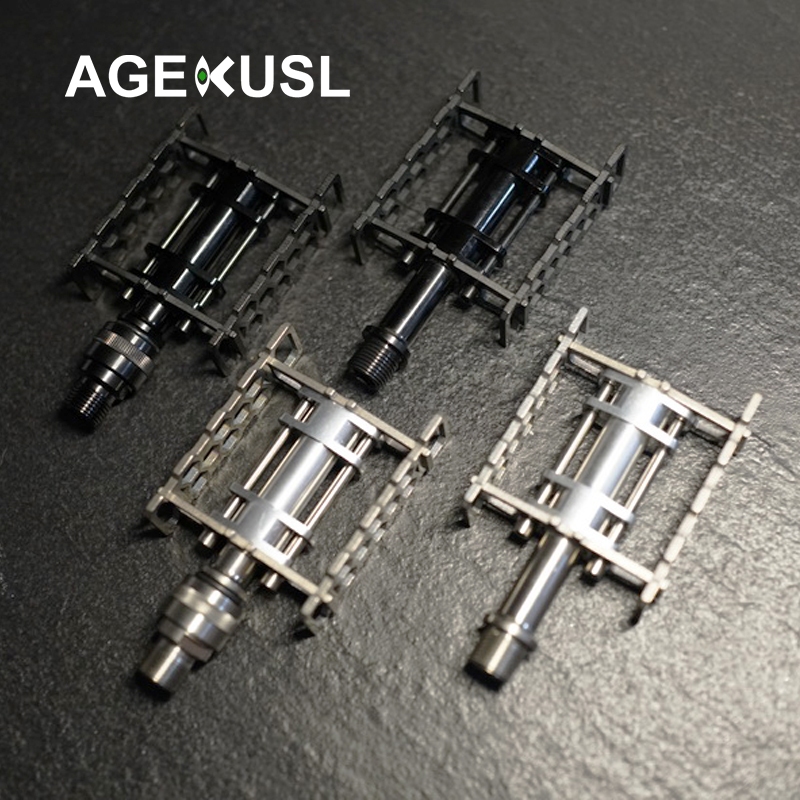 Union Jack Bicycle Ultralight Quick Release Pedal Ti Titanium Shaft And ...