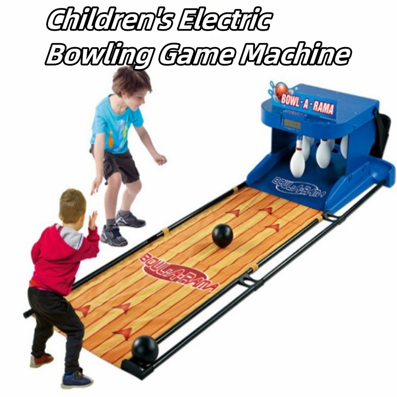 Children's Electric Bowling Game Machine Electronic Scoring Indoor ...