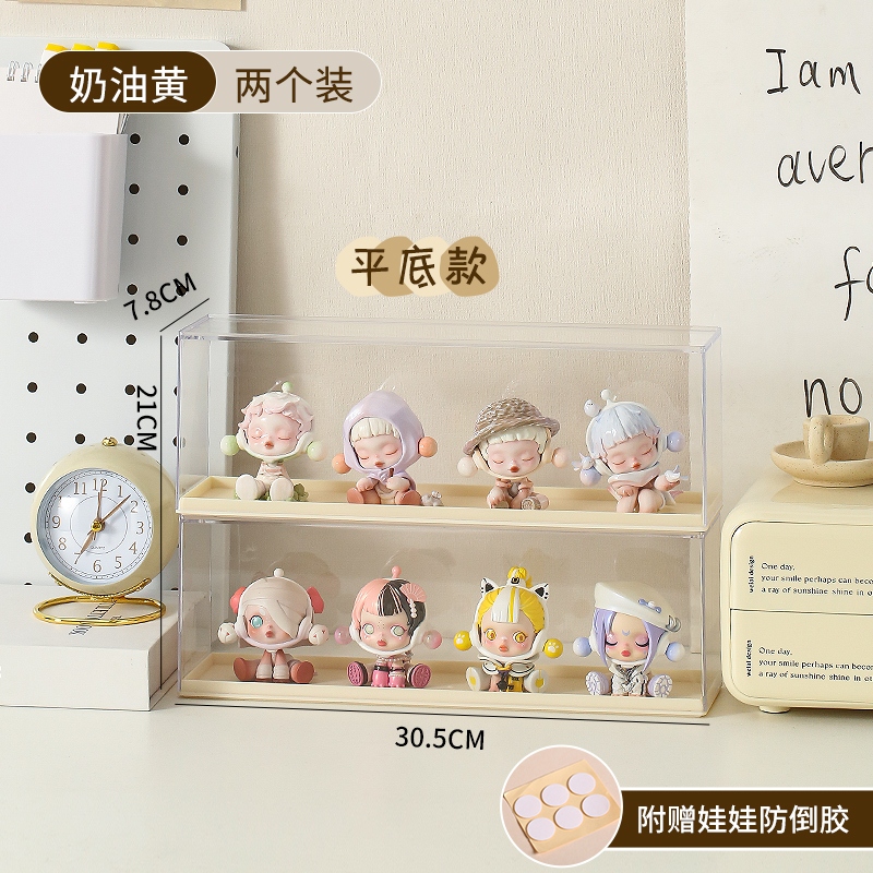 Display Cabinet Transparent Box Stackable Lego Popmart Molly Display ...