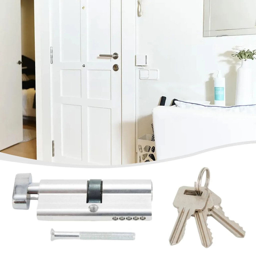 Door Lock Cylinder Aluminum Thumb Turn Cylinder Barrel Door Lock UPVC ...