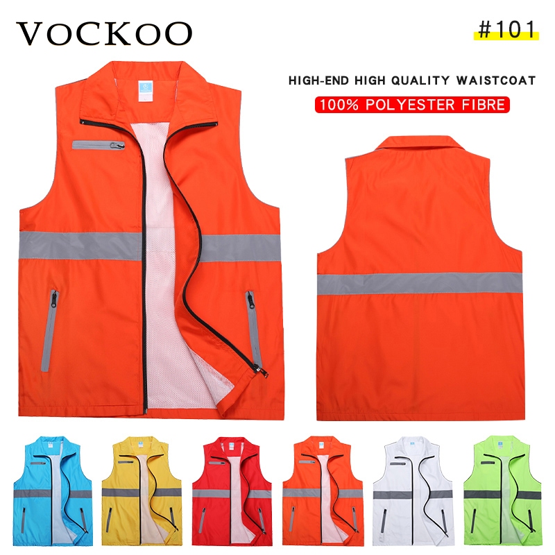 Vockoo#Reflective safety vest group construction activity volunteers ...