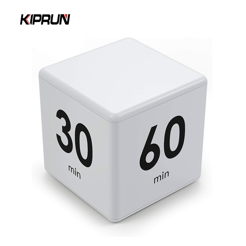 KIPRUN Cube Timer, Digital Kitchen Timer Countdown Alarm, Time Management and Countdown Settings ...