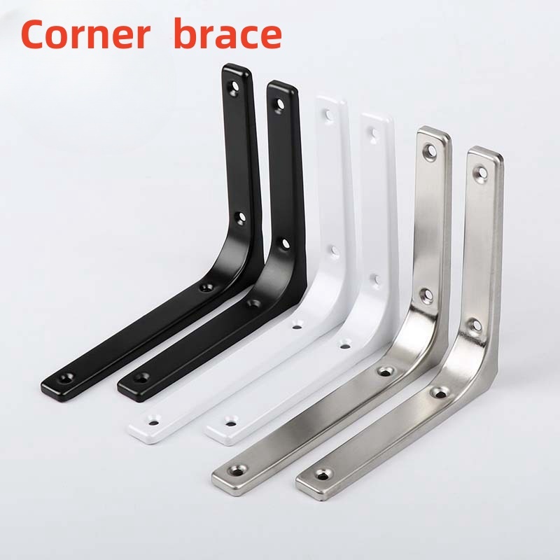 High load thick corner connecter / corner brace L-shape wall bracket ...