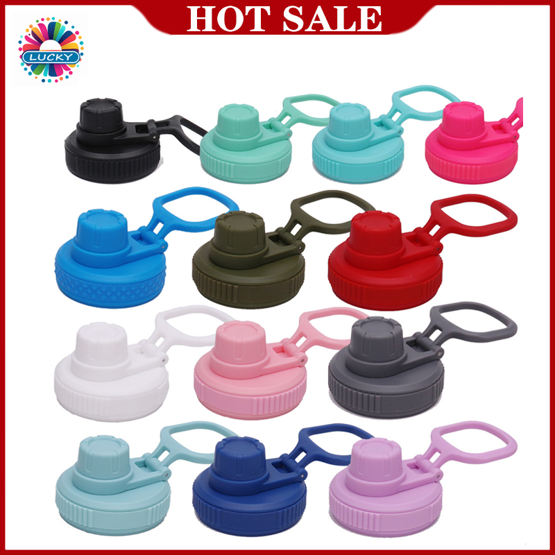Colored straight drink cap space bottle hydro flask straw cap sports ...