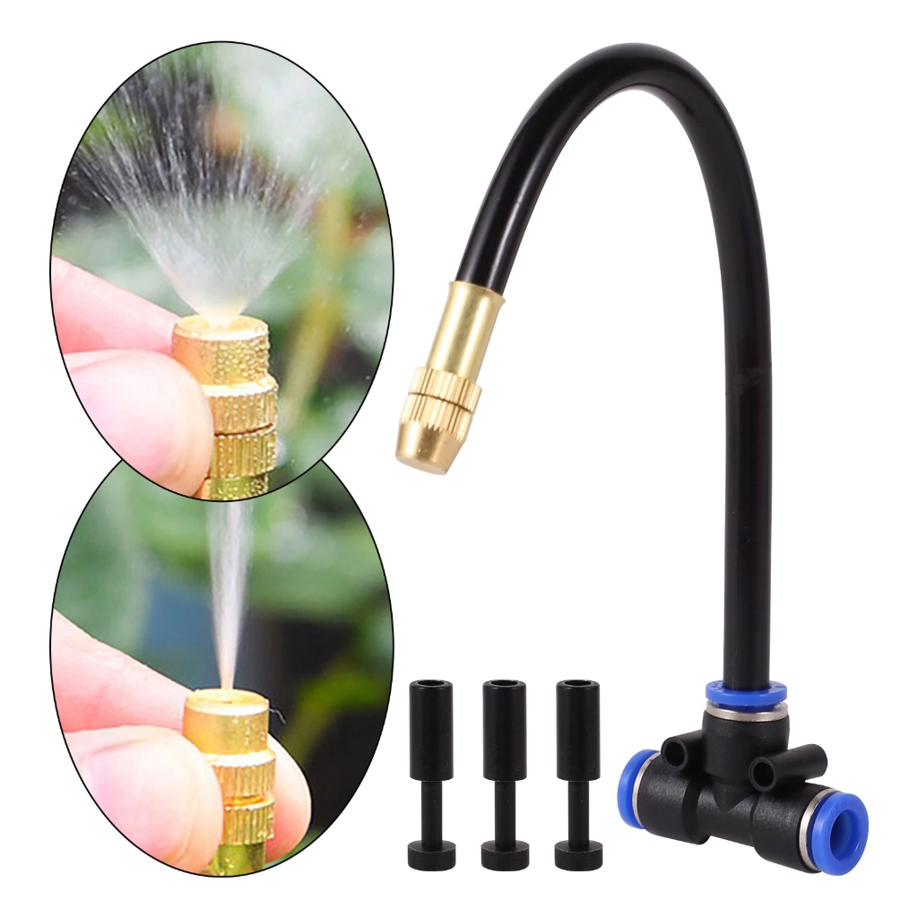 Free Bending Copper Atomizing Nozzle Universal Spray Nozzle 8mm ...
