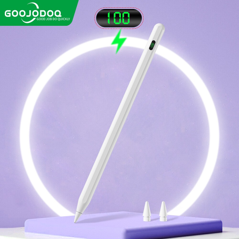 GOOJODOQ stylus pencil for ipad Wireless charging Stylus pen with Palm ...
