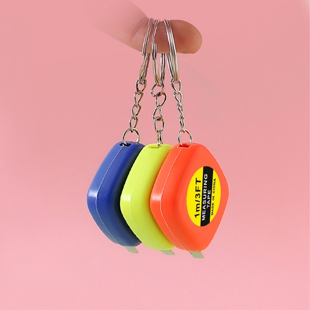 Mini Tape Measure 1M Automatic Retractable Square Small Tape Measure ...