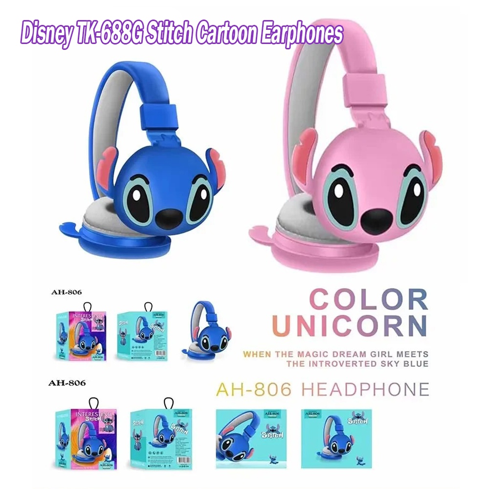 New Stitch Wireless Bluetooth Headphones AH-806 HIFI Stereo Sound ...