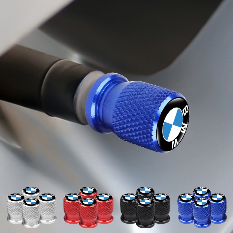 4pcs Threaded Styling Car Tire Dust-proof Cap 3D Logo Car Valve Stem Protect Cap for BMW E61 E90 ...