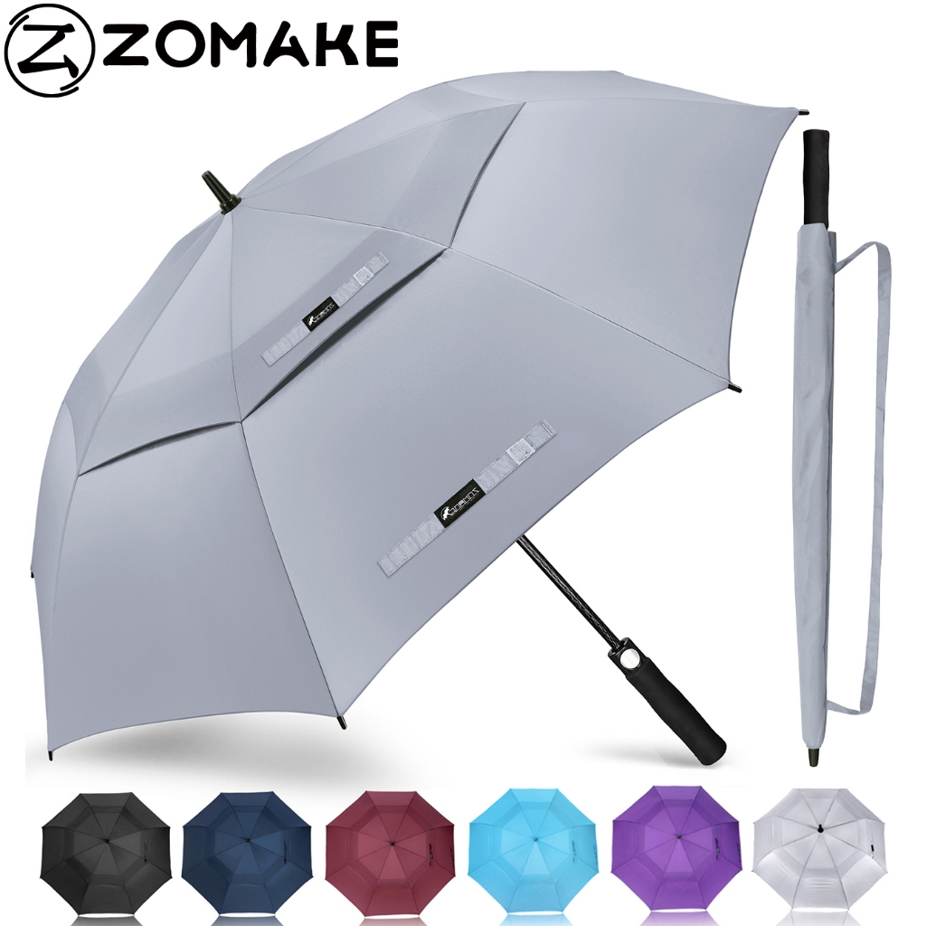 Zomake Golf Umbrella Extra Large Oversize Double Canopy Vented ...