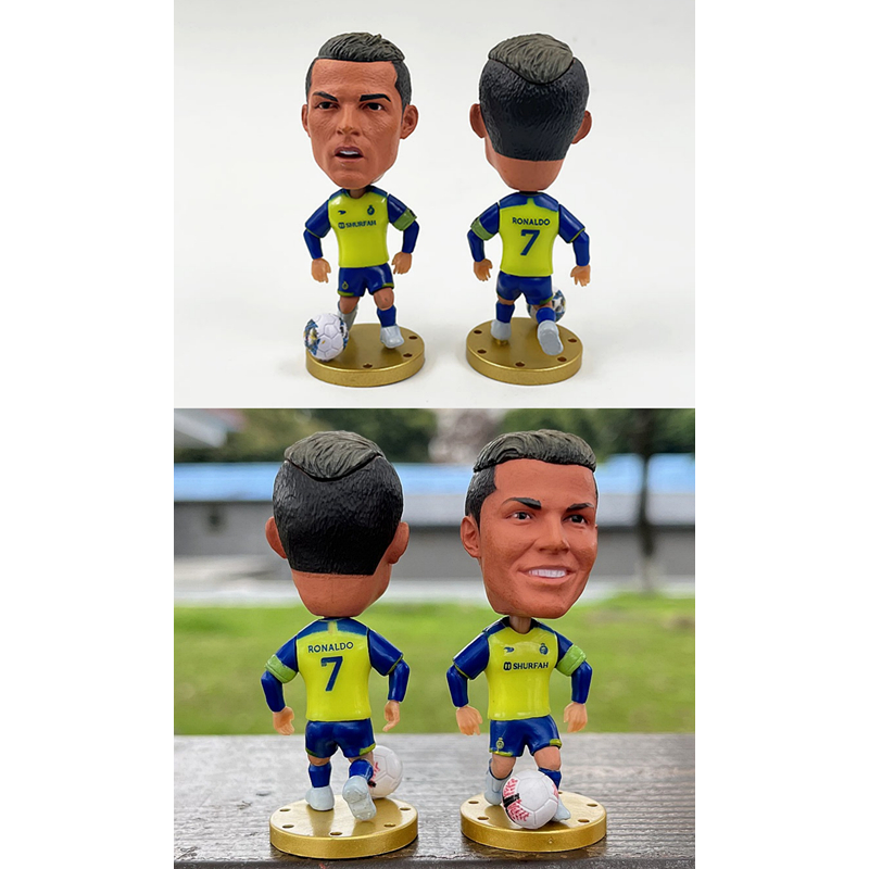 Football Player Superstar Ronaldo Juventus Model Toys Action Figure ...