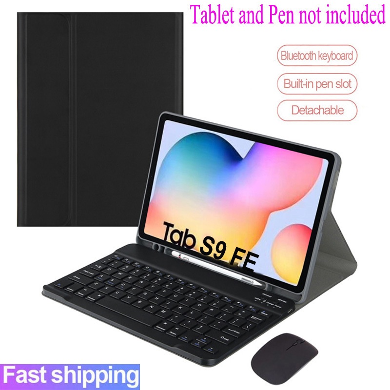 Galaxy Tab S9 FE Case Keyboard For Samsung Galaxy Tab S9 FE 11 2023 SM ...