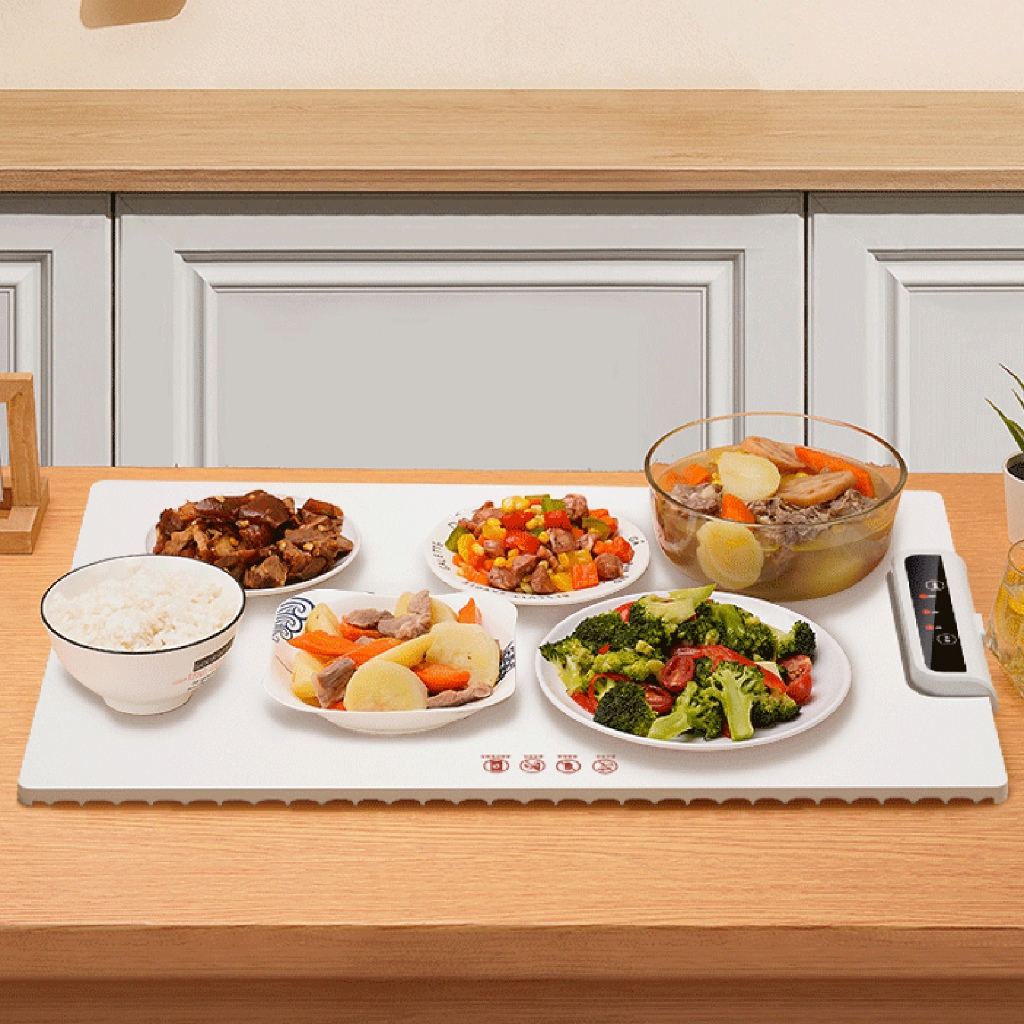 2024 New Food Warmer Portable Electric Warming Tray Hot Plate Servers ...