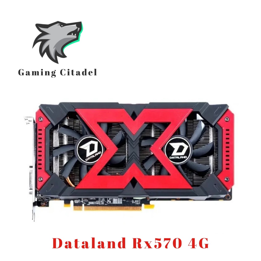 DataLand AMD Radeon RX570/RX580/590 4G/8G 2048SP GDDR5 PCI-E Graphics Video Card DP HDMI DVI ...