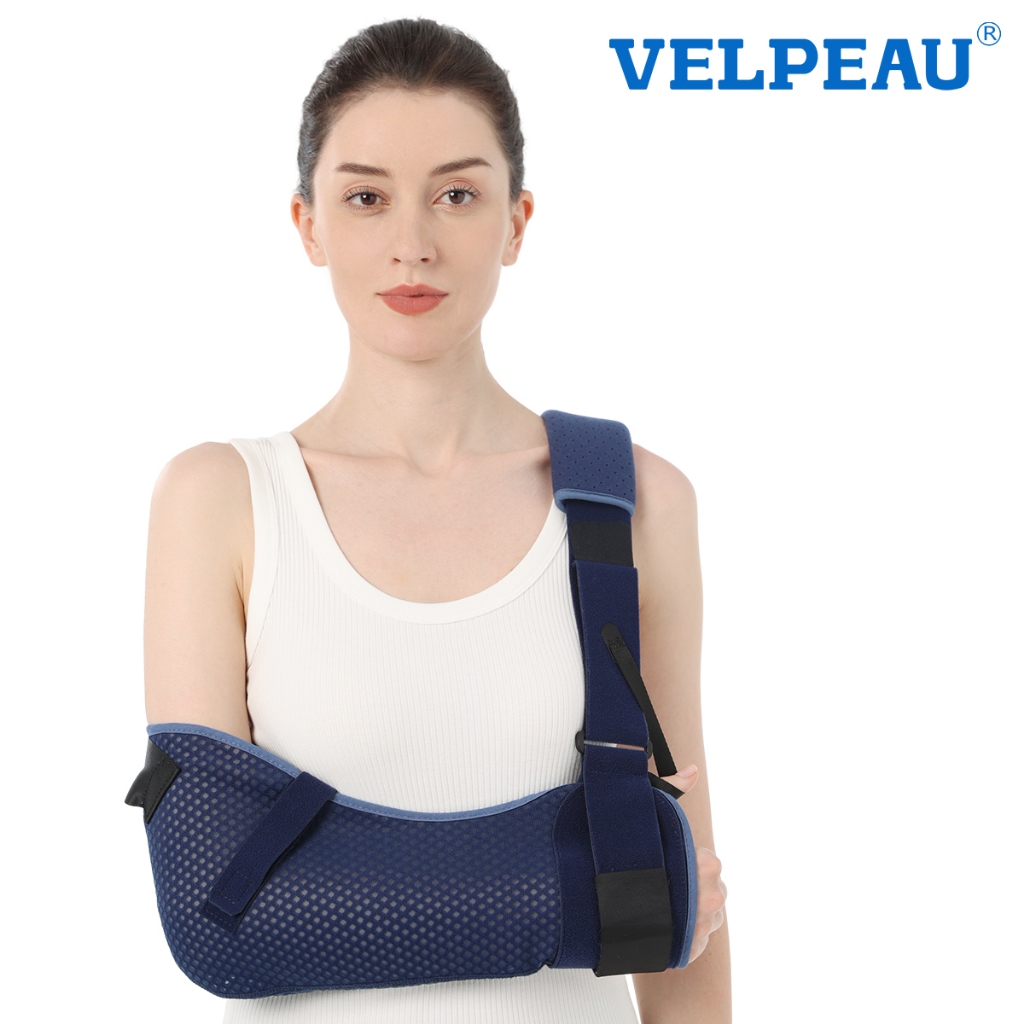 VELPEAU Medical Arm Sling, Shoulder Immobilizer for Torn Rotator Cuff ...
