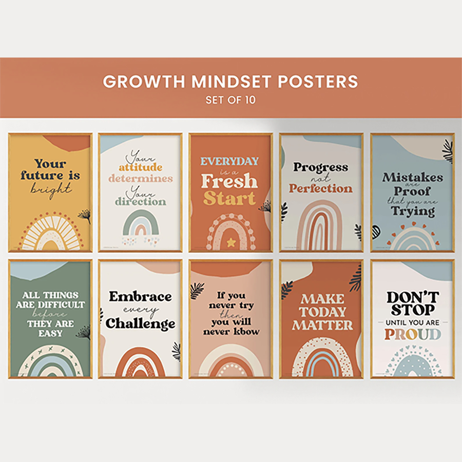 Modern Office Wall Decorations English Motivational Quotes Stickers ...