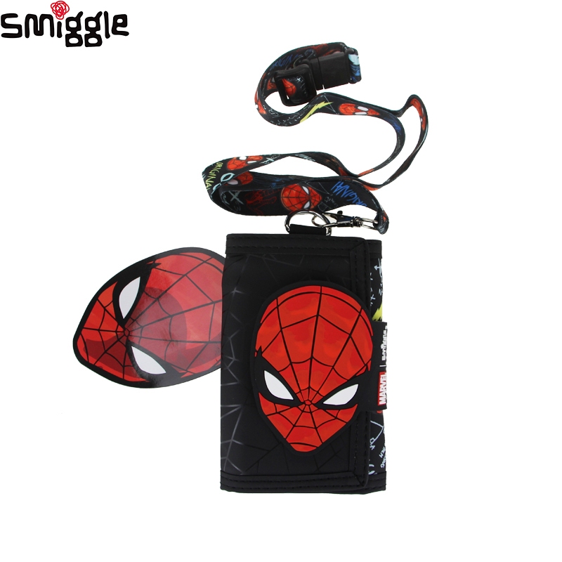 Australia smiggle original children's wallet messenger bag boy spider ...