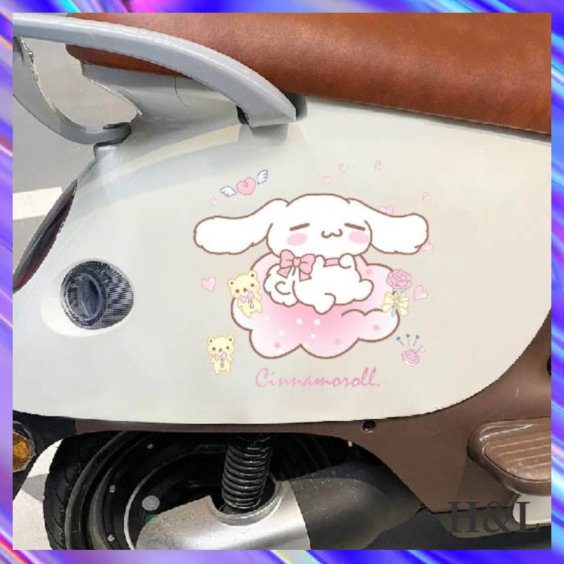 HL Sanrio decorative car stickers are waterproof, cartoon big eared dog ...