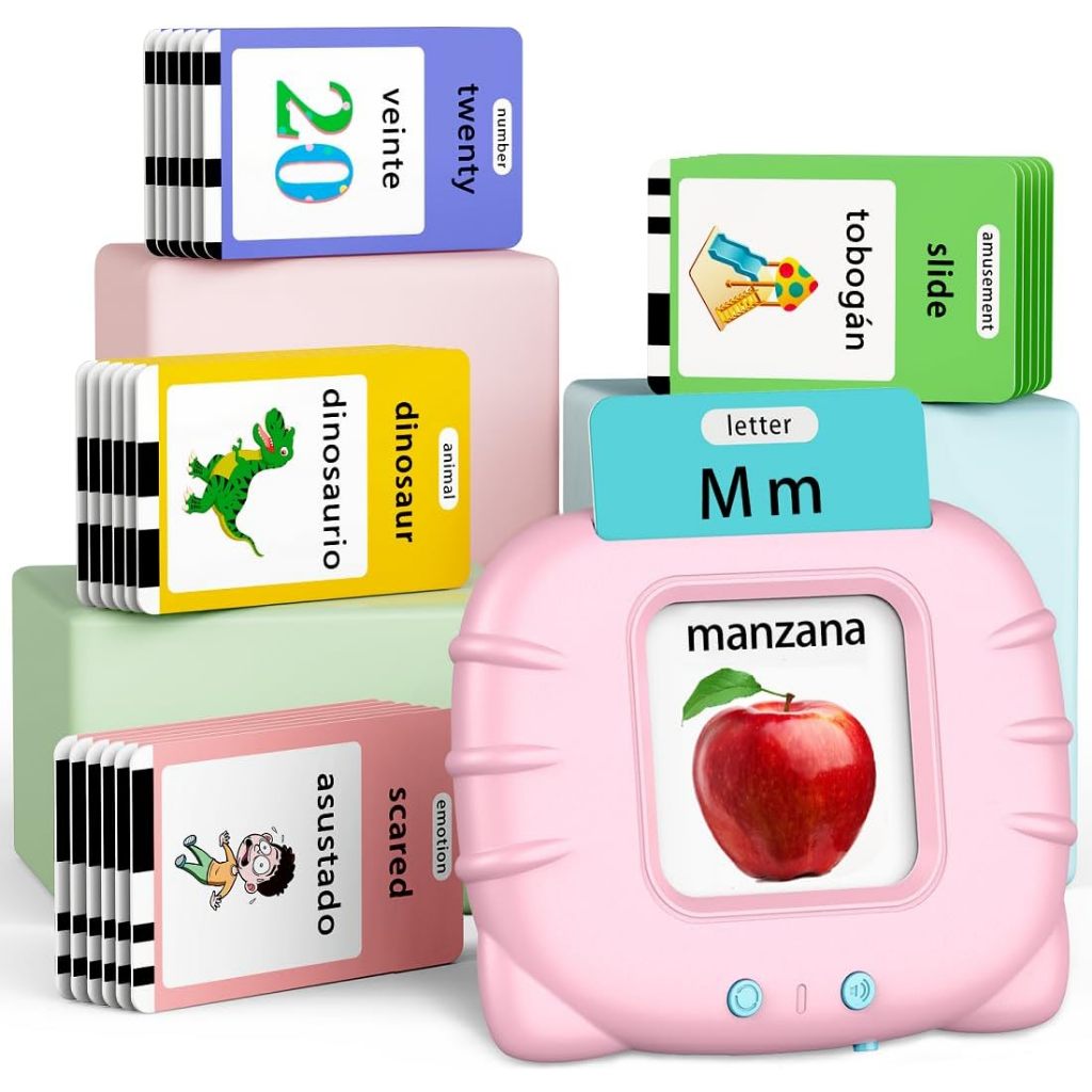 Bilingual Educational Toys, Chinese English 448 Sight Words Talking ...