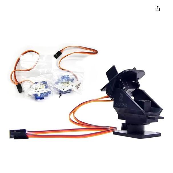 Pan Tilt 2 Axis FPV Camera Gimbal Mount Bracket W/ 2 Servos Support for ...