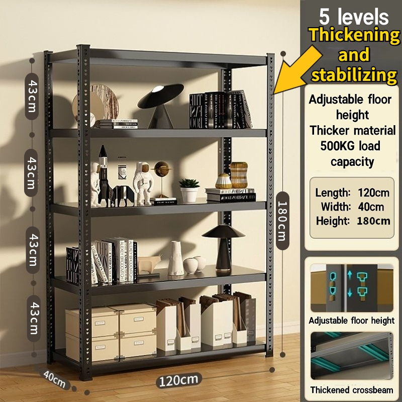 🔥SG Local Seller+Half Price🔥6 Layer Adjustable Storage Shelf Rack ...